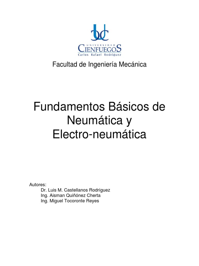 Neumática - Fundamentos Básicos de Neumática y Electro-Neumática | PDF ...