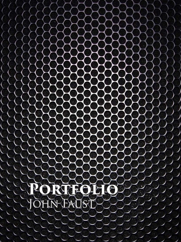 Portfolio: John Faust | PDF | Adobe Illustrator | Websites