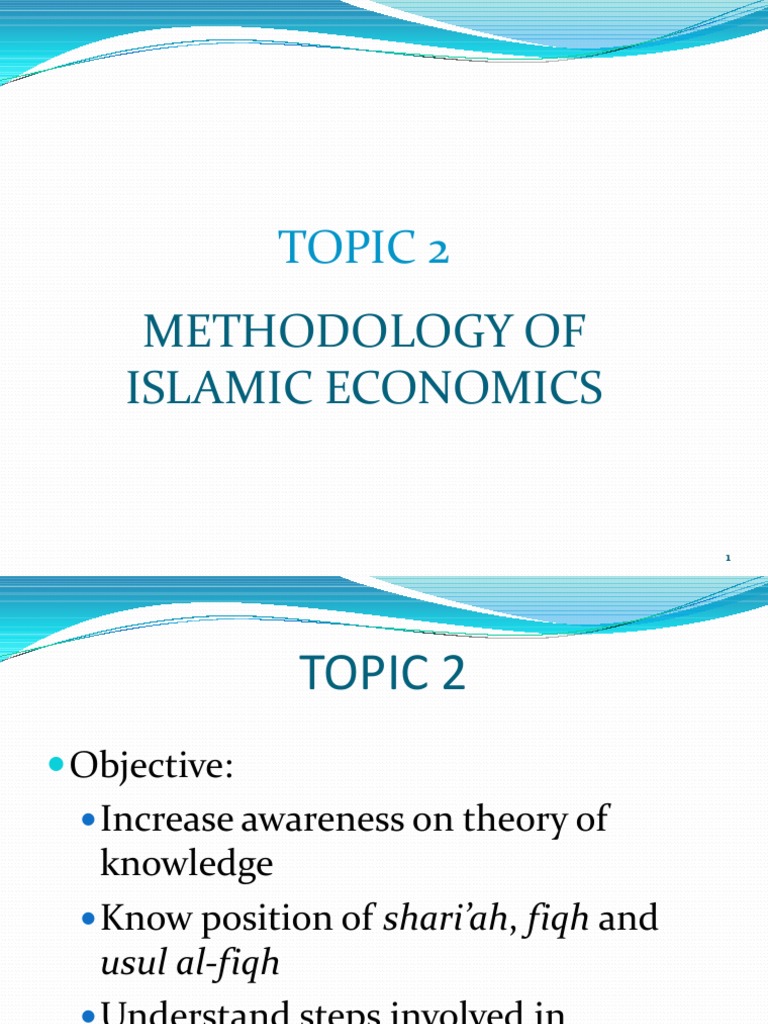 Methodology of Islamic Economics | PDF | Epistemology | Sharia