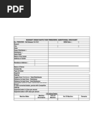 Compensatory Off Application Form | PDF