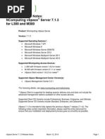 Ncomputing VSpace Server Management Console User Manual | PDF | Ip ...