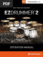 EZdrummer 3 Operation Manual | PDF | Installation (Computer Programs) | Drum Kit