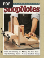 ShopNotes #100 - Ultimate Router Table | PDF | Screw | Woodworking