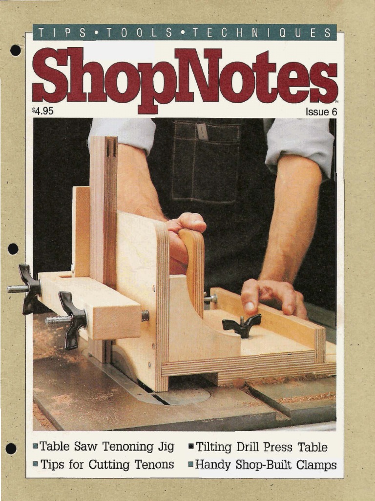 ShopNotes Issue 06 | PDF | Screw | Nut (Hardware)