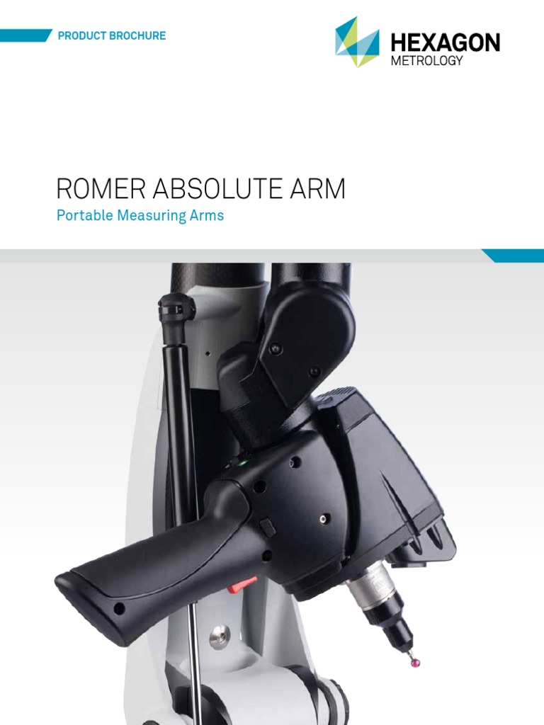 ROMER Absolute Arm Brochure | Image Scanner | Production And Manufacturing