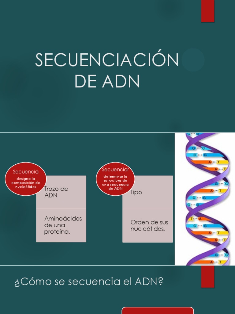 Secuenciación de Adn
