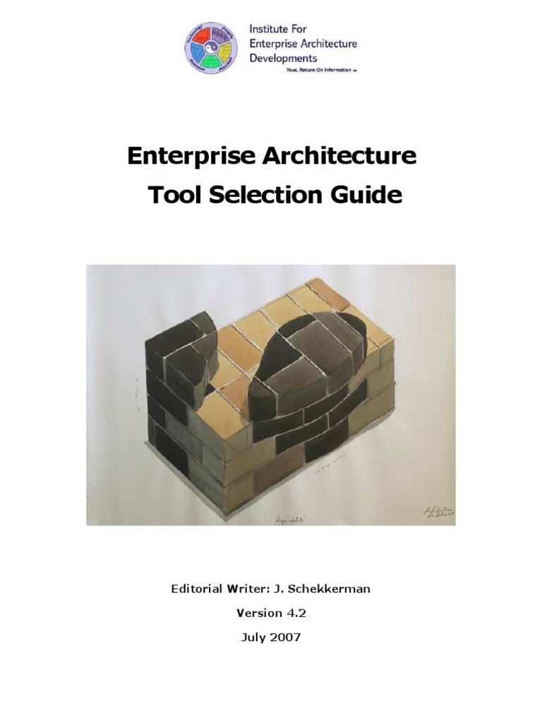 Enterprise Architecture Tool Selection Guide v4.2 | PDF | Enterprise ...