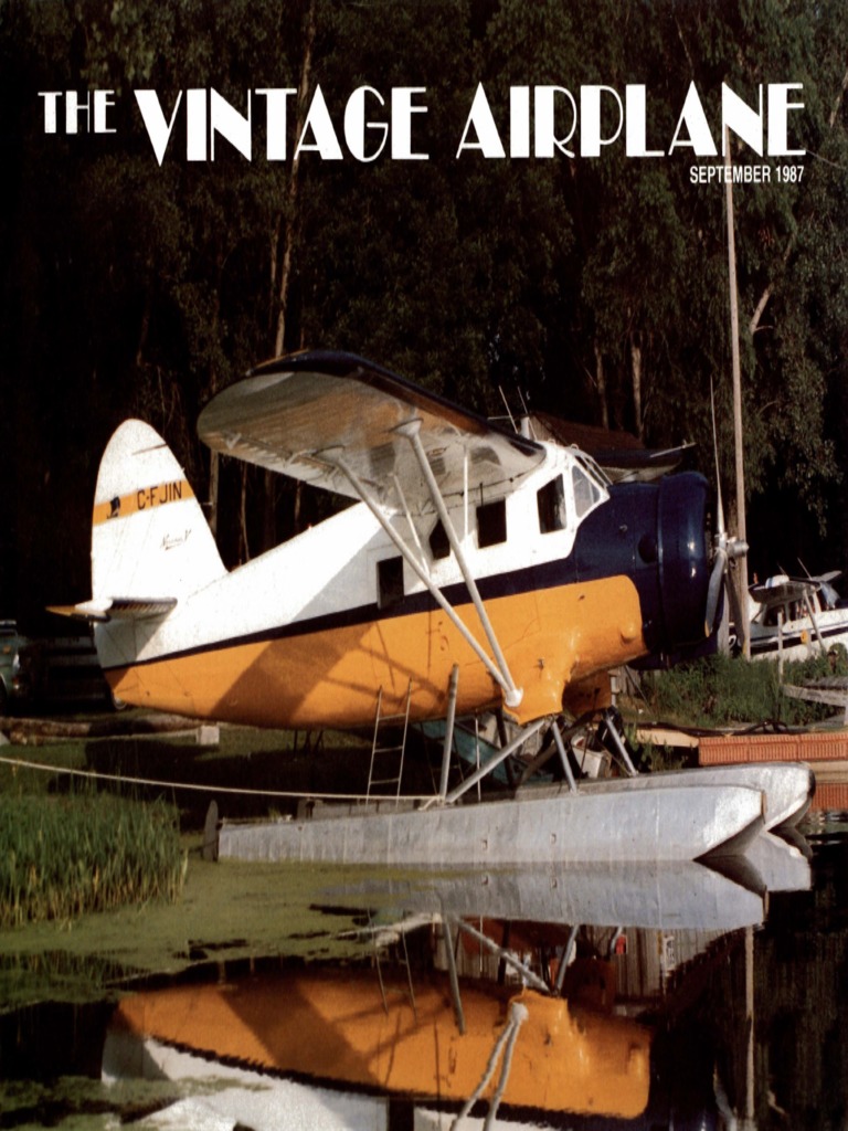 Vintage Airplane - Sep 1987 | PDF | Carburetor | Glider (Sailplane)