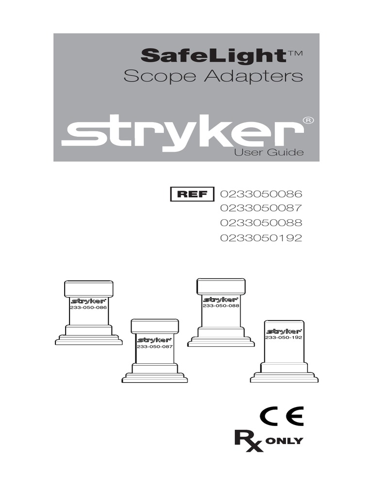 Safelight: Scope Adapters | PDF | Burn | Chemistry