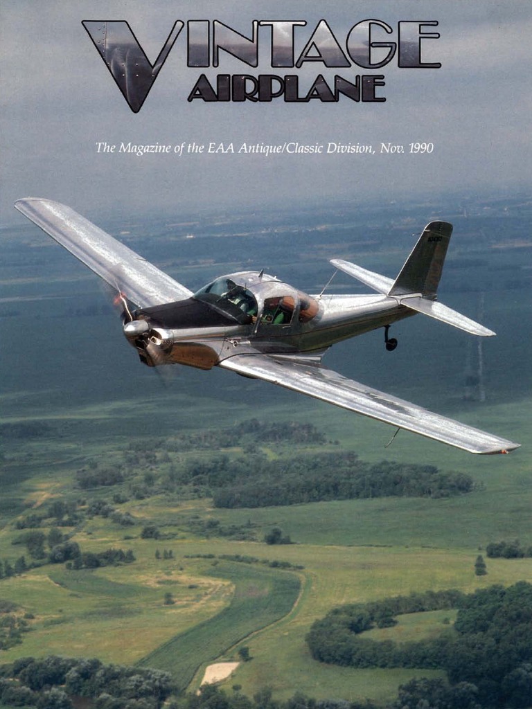 Vintage Airplane - Nov 1990 | Wind Tunnel | Experimental Aircraft ...