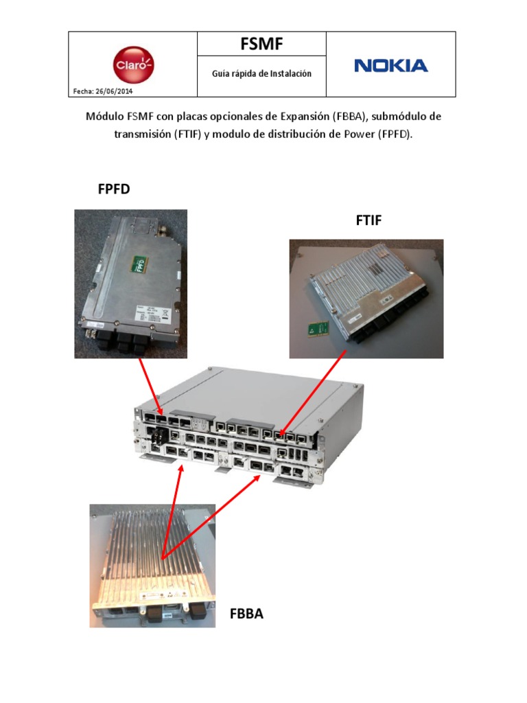 Instalación FSMF | PDF | Ingeniería Electrónica | Tecnología digital