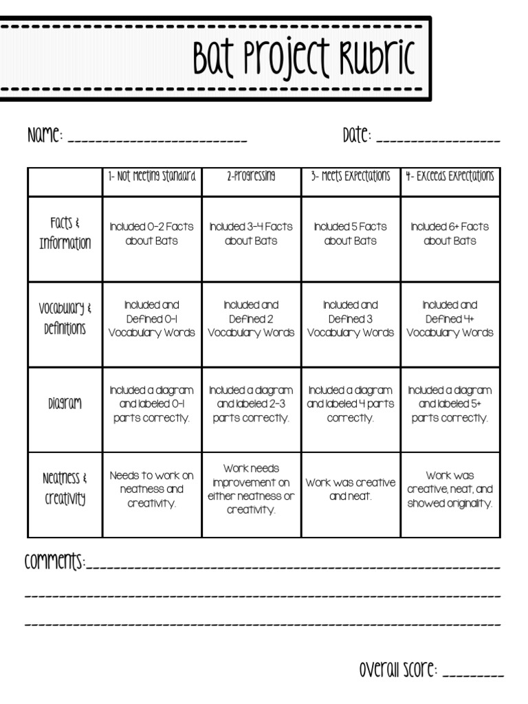 Project Rubric | PDF