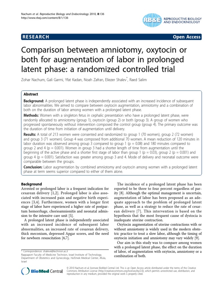 Amniotomi | PDF | Childbirth | Gynaecology