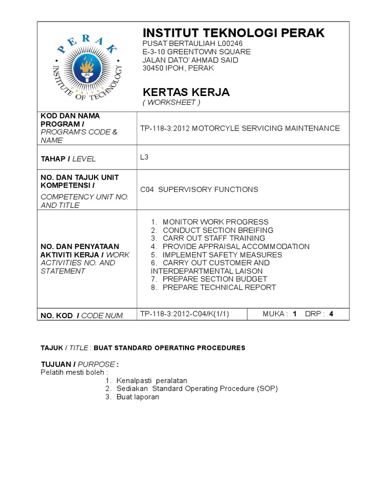 Contoh KK | PDF