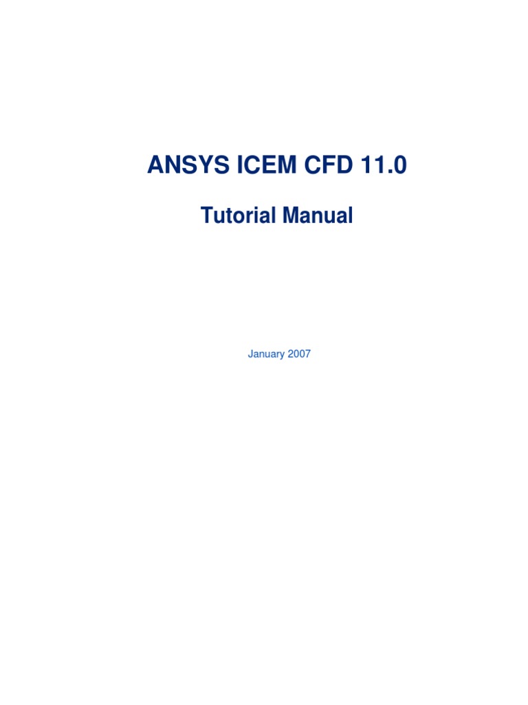 ICEM CFD Tutorial | PDF | Business