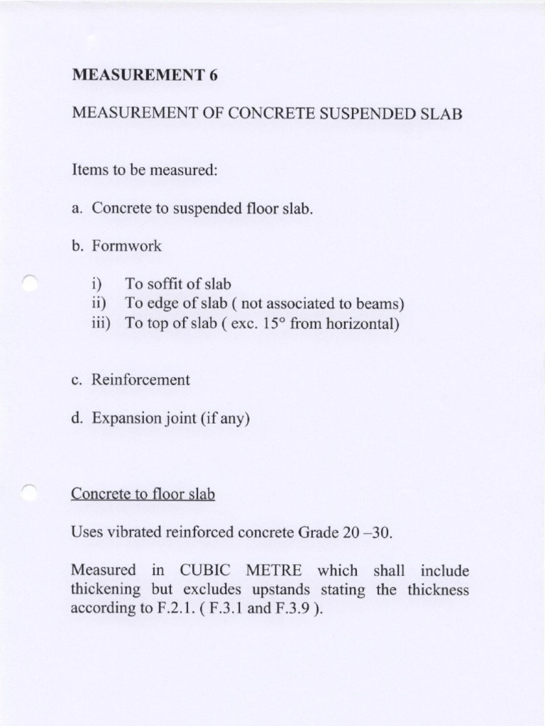 Upper Floor Slab & Timber Flooring | PDF | Home & Garden