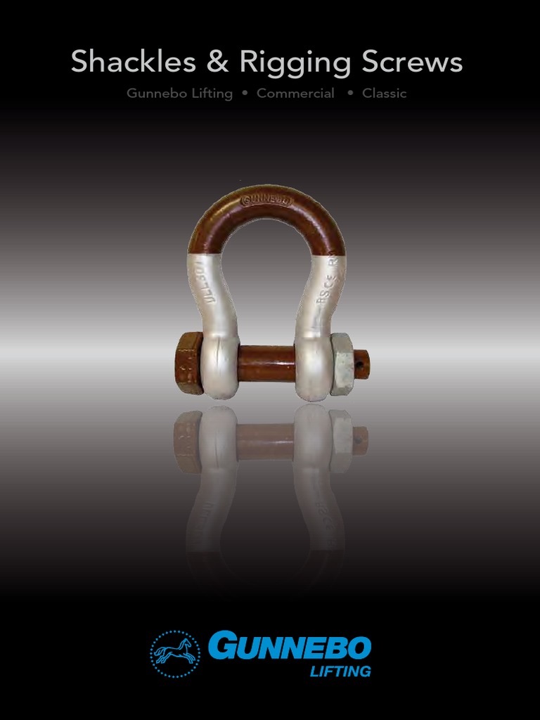 Chapter 3 - Shackles and Rigging Screws | PDF | Screw | Galvanization