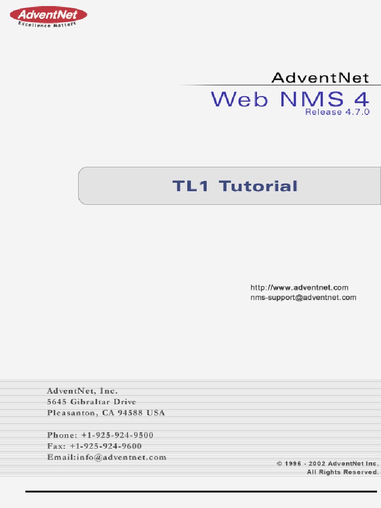 Tl1 Tutorial | PDF | Provisioning | Computer Network