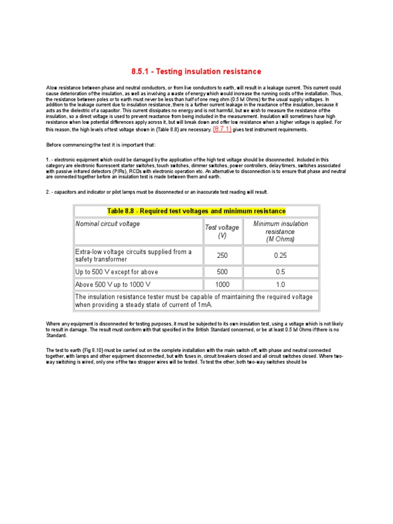 Minimum Ir Result | PDF | Transformer | Electrical Resistance And ...