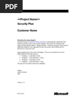 Security Management Plan Template | PDF | Security Guard | Identity ...