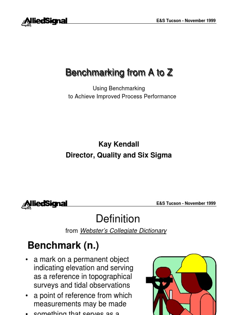 Bench Marking | Benchmarking | Questionnaire