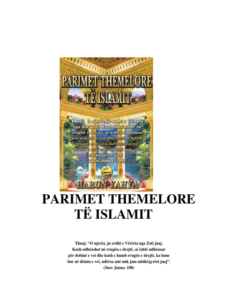 HARUN JAHJA''Parimet Themelore Te Islamit'' | PDF