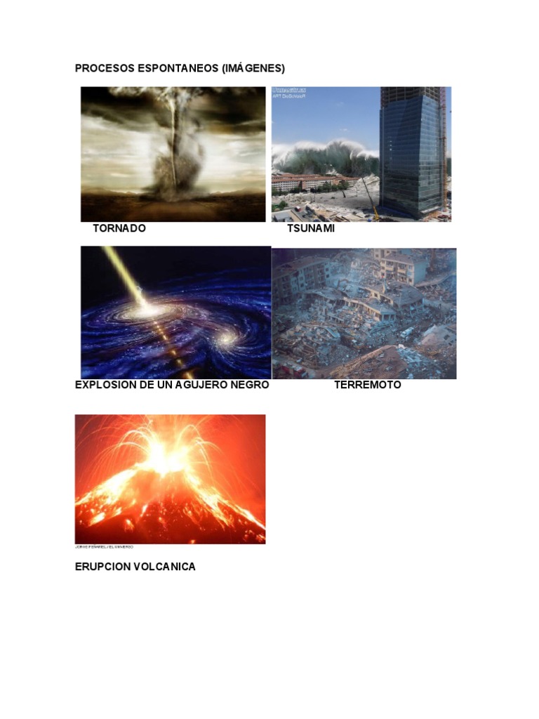 Procesos Espontáneos en Termodinámica | PDF | Cinética química | Entropía