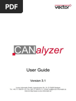 Canalyzer: The Tool For Comprehensive Ecu and Network Analysis | PDF ...