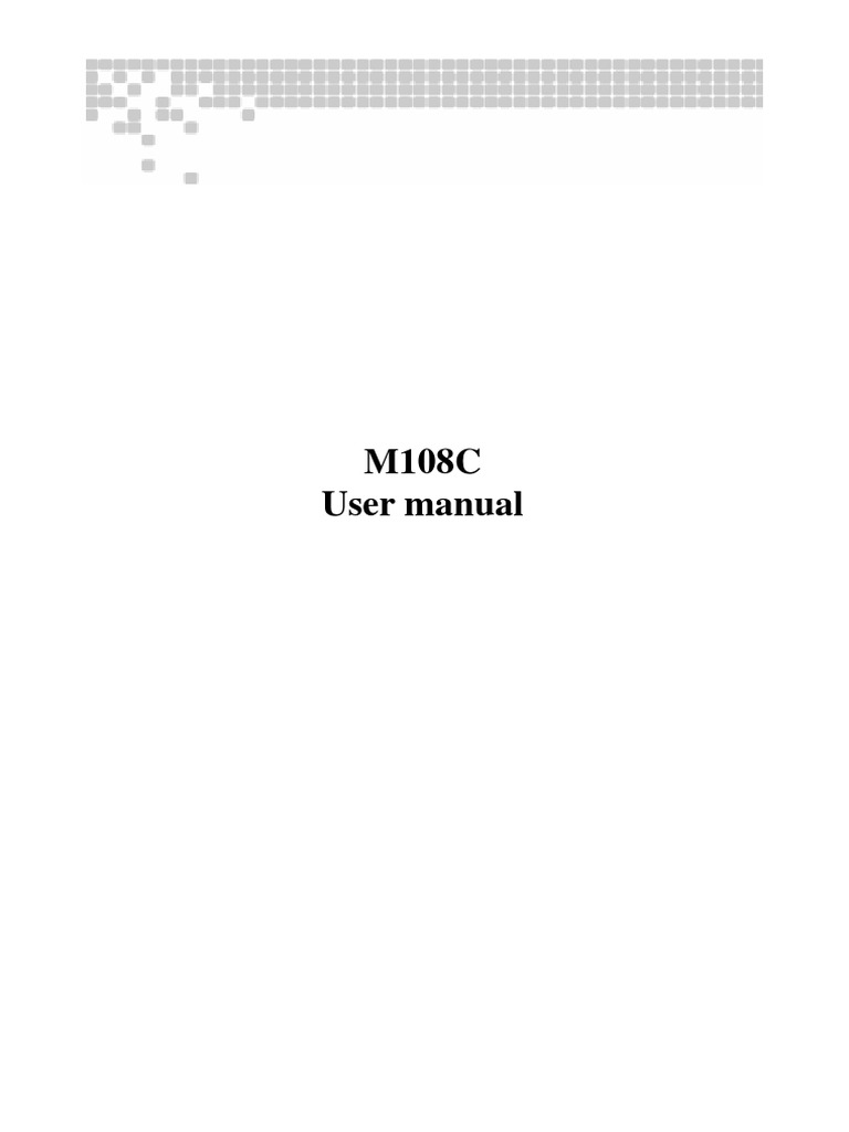 M108C 1U - English | PDF | Electronic Engineering | Computer Networking