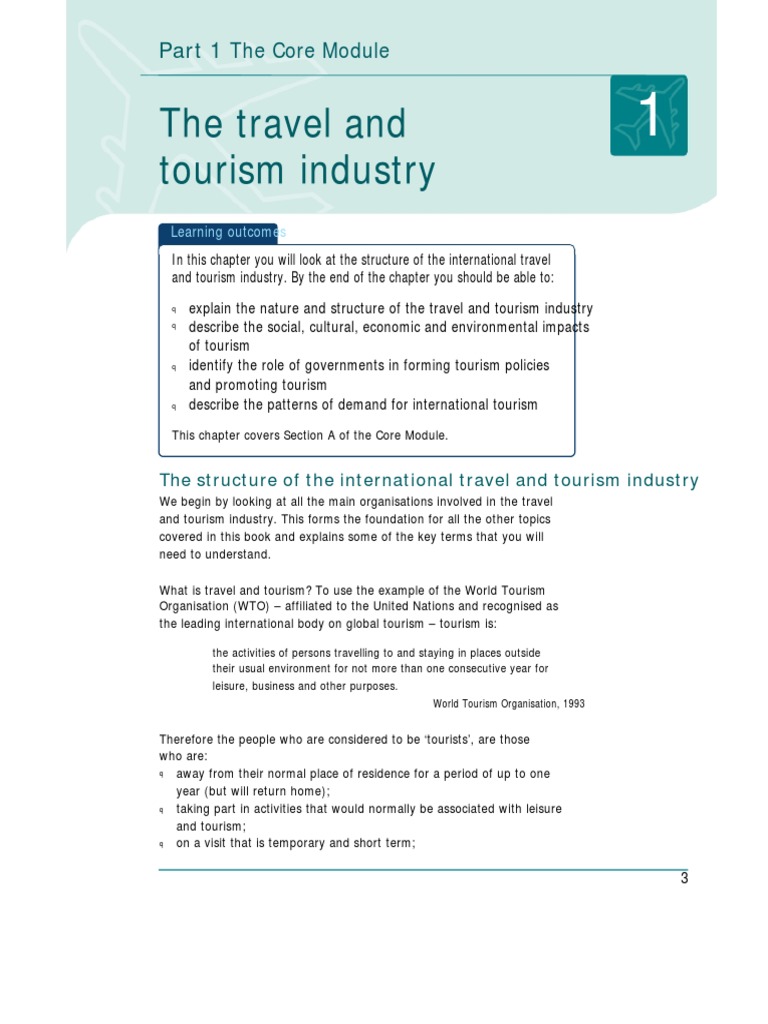 Components of Tourism | PDF | Travel Agency | Tourism