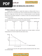 Form 3 Business Studies: Demand & Supply | PDF | Demand | Supply ...