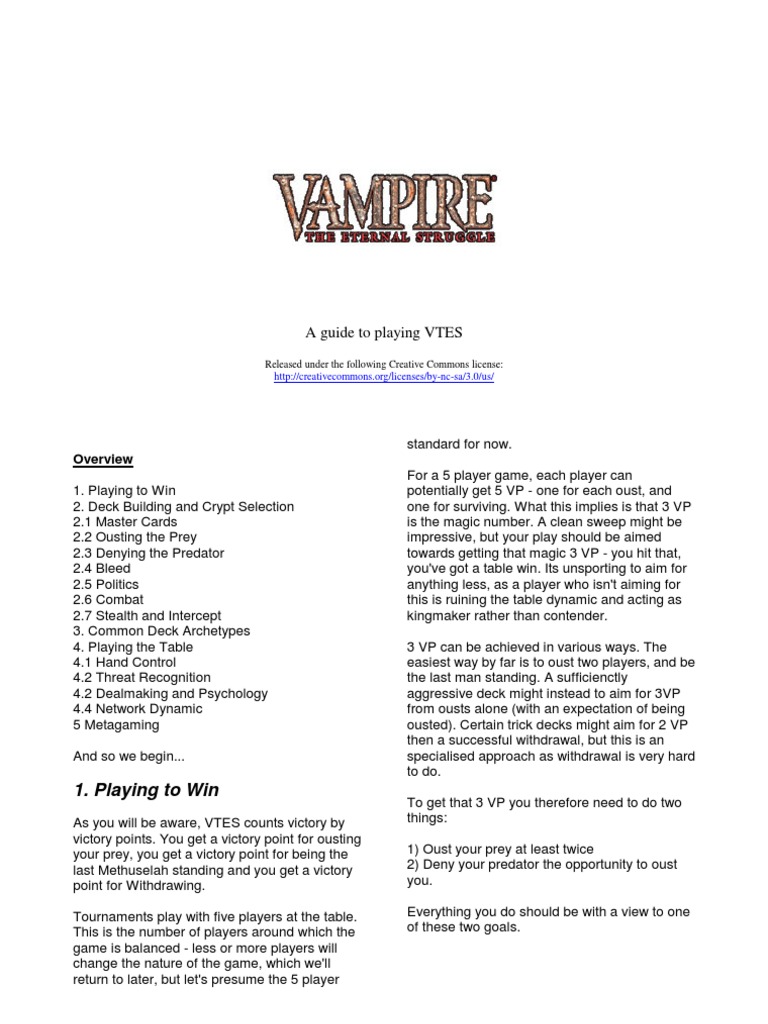 Playing To Win | PDF | Predation