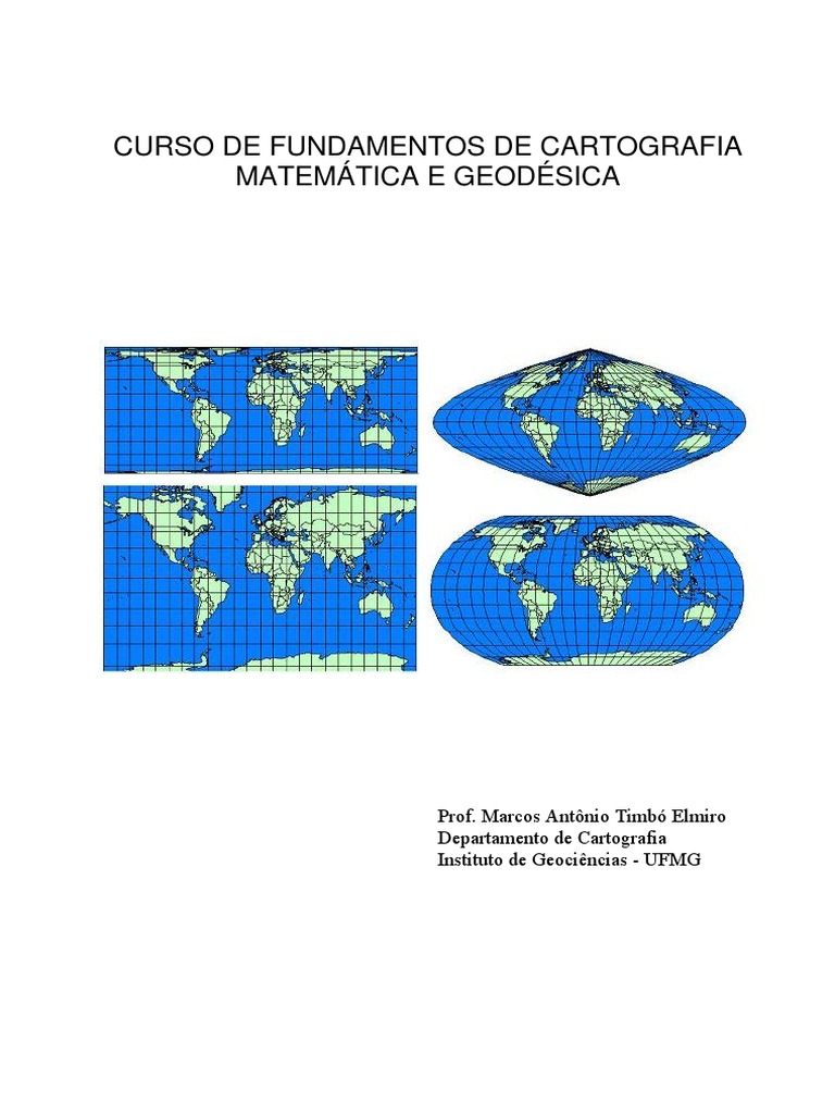Cartografia Matemática Geodesica | PDF | Geodésia | Polo Norte