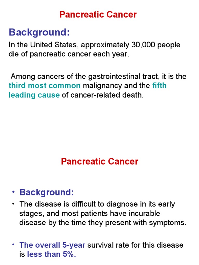 Pancreatic Cancer | PDF | Pancreatic Cancer | Pancreas