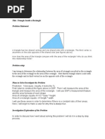 Area of Triangle: 1/2abSin(C) Worksheet | PDF | Area | Triangle