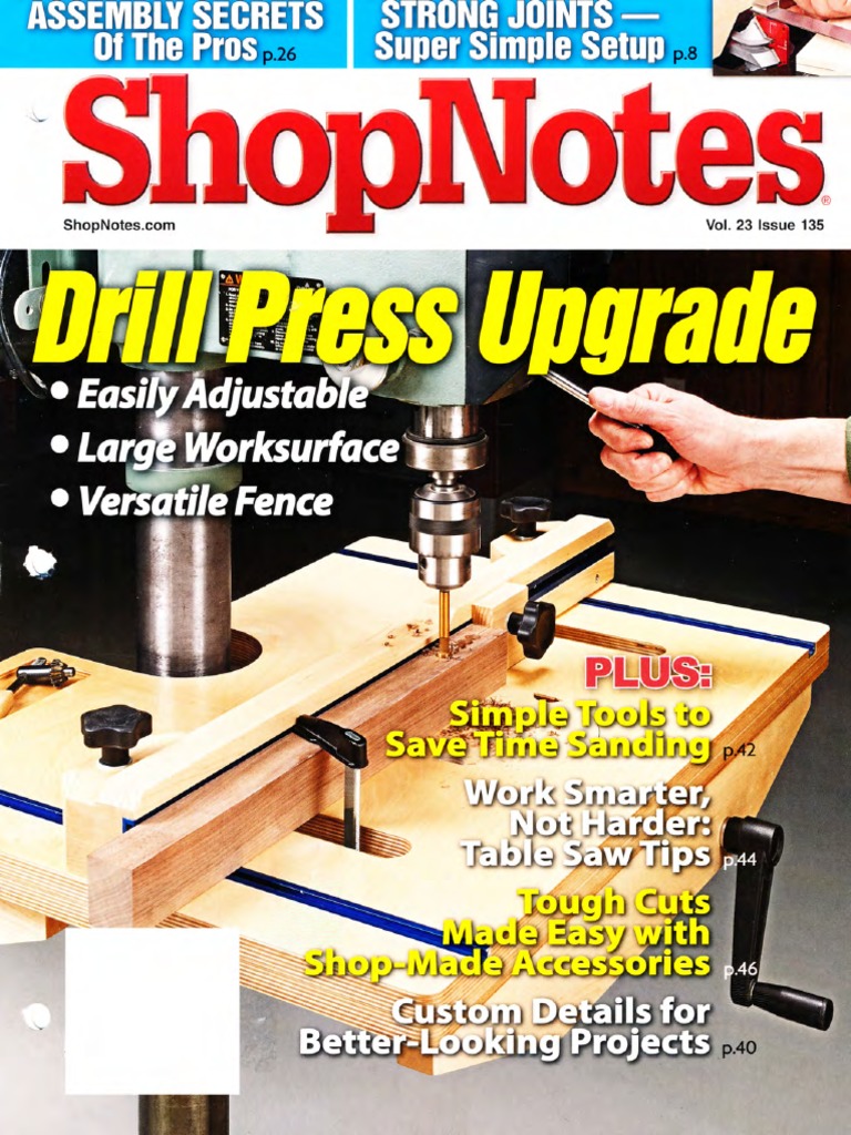 Shop Notes 135 May-Jun 2014 | PDF