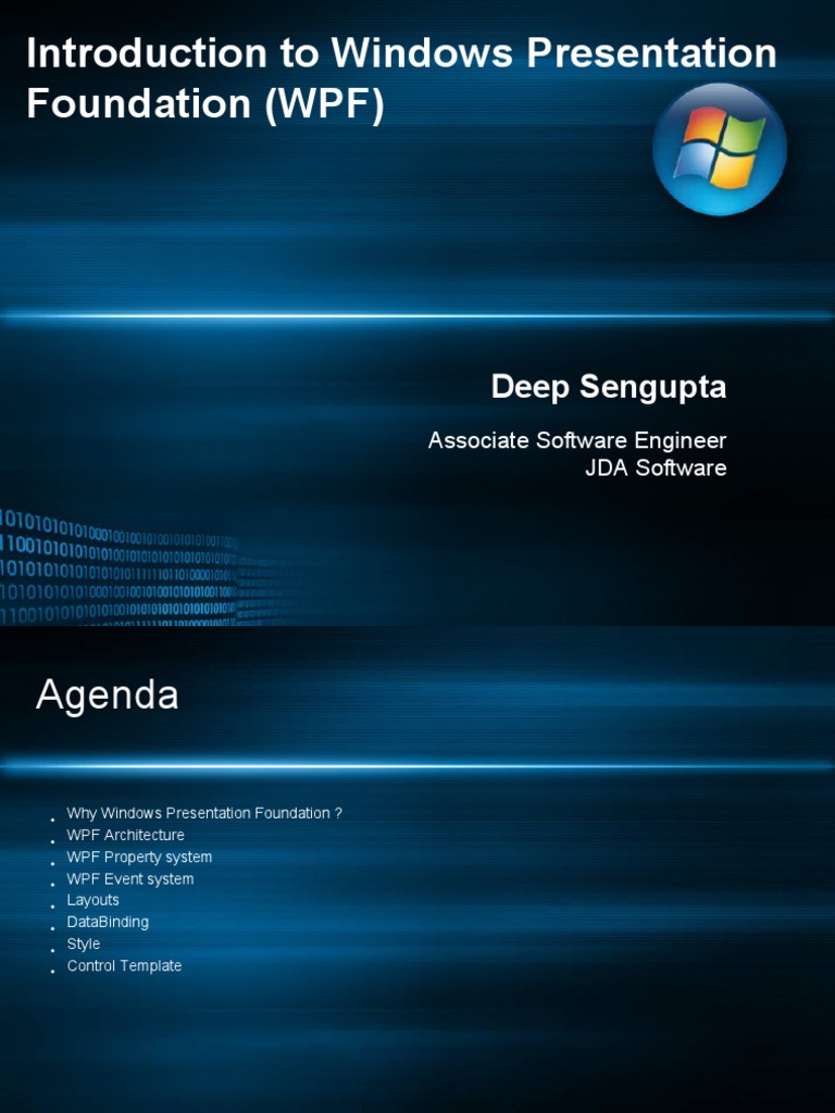 Presentation Wpf Final Download Free Pdf Windows Presentation