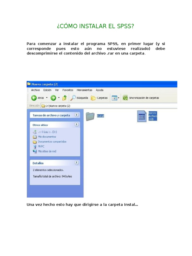 Guía de instalación de SPSS 17.0 | PDF