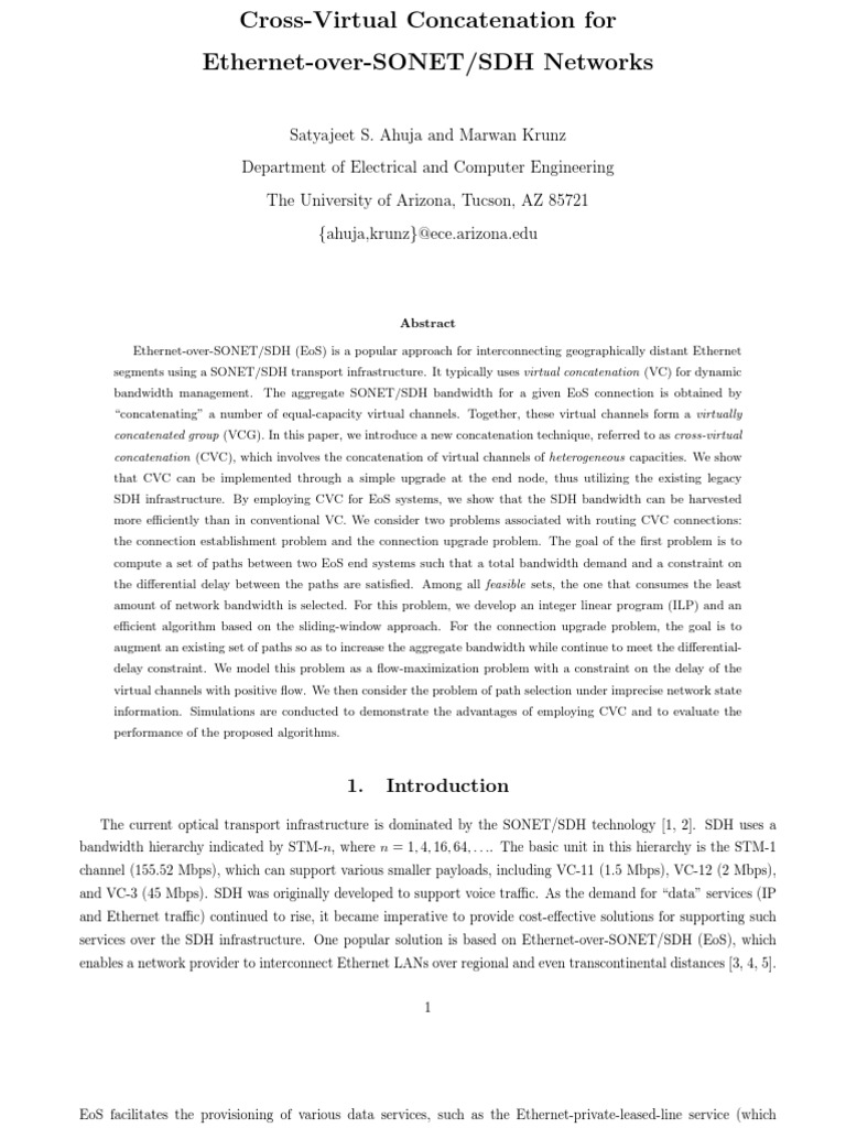 Photonics Cross Concat 2008 | PDF