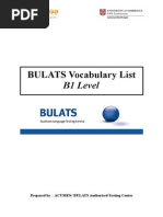 B1 Level English Words | PDF