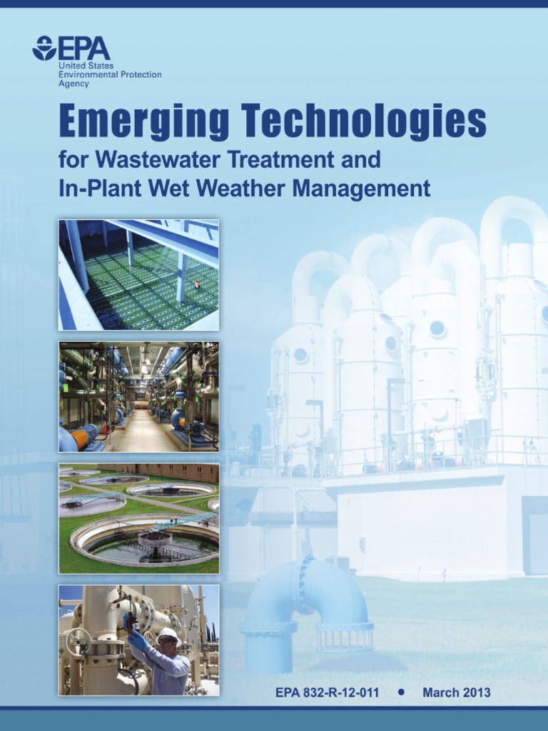 Emerging Technologies For Wastewater Treatment | PDF | Clean Water Act ...