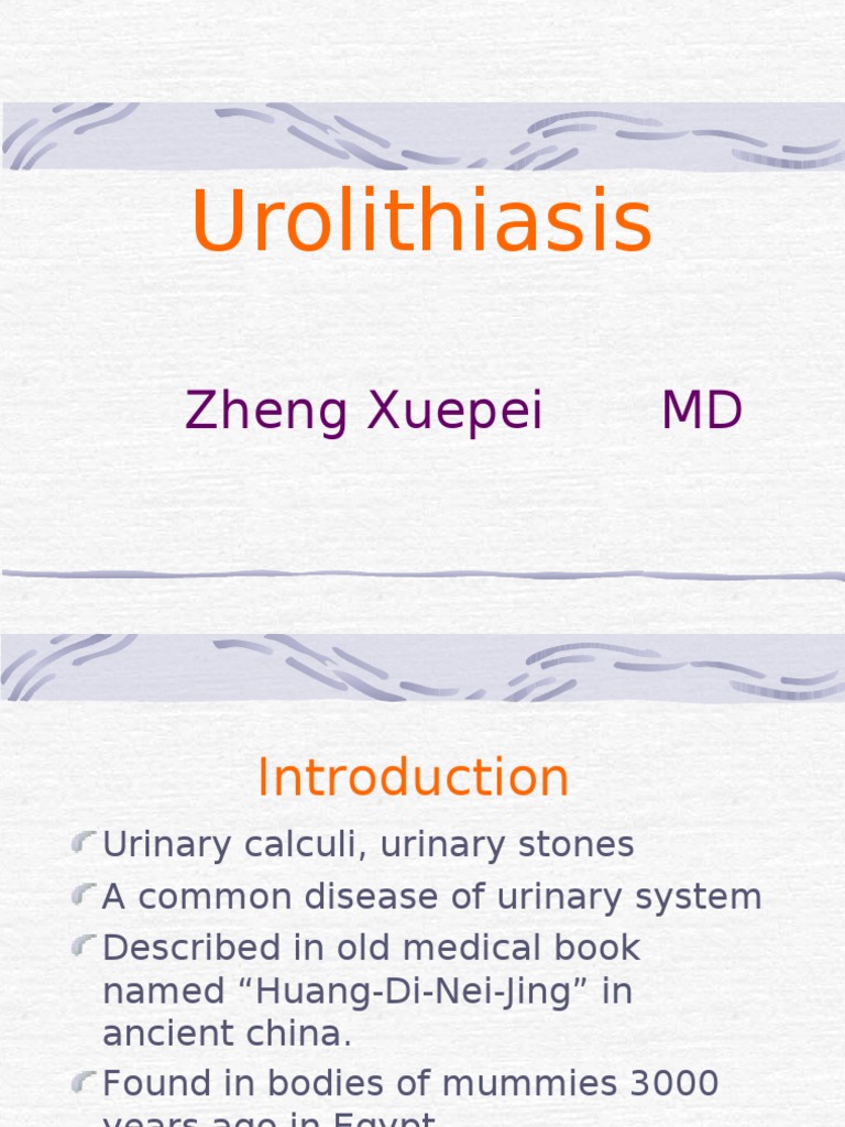 Urolithiasis 7 | PDF
