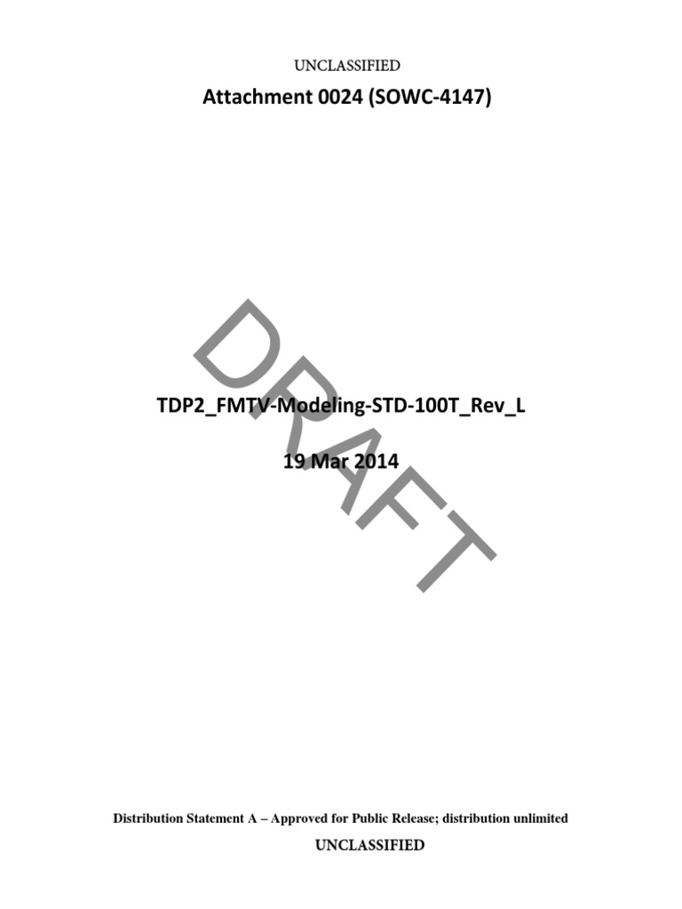 0024 Tdp2 FMTV Modeling | PDF | Computing | Computing And Information Technology