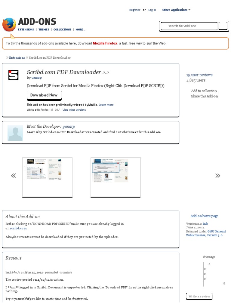 Addon | PDF | Web Software | World Wide Web