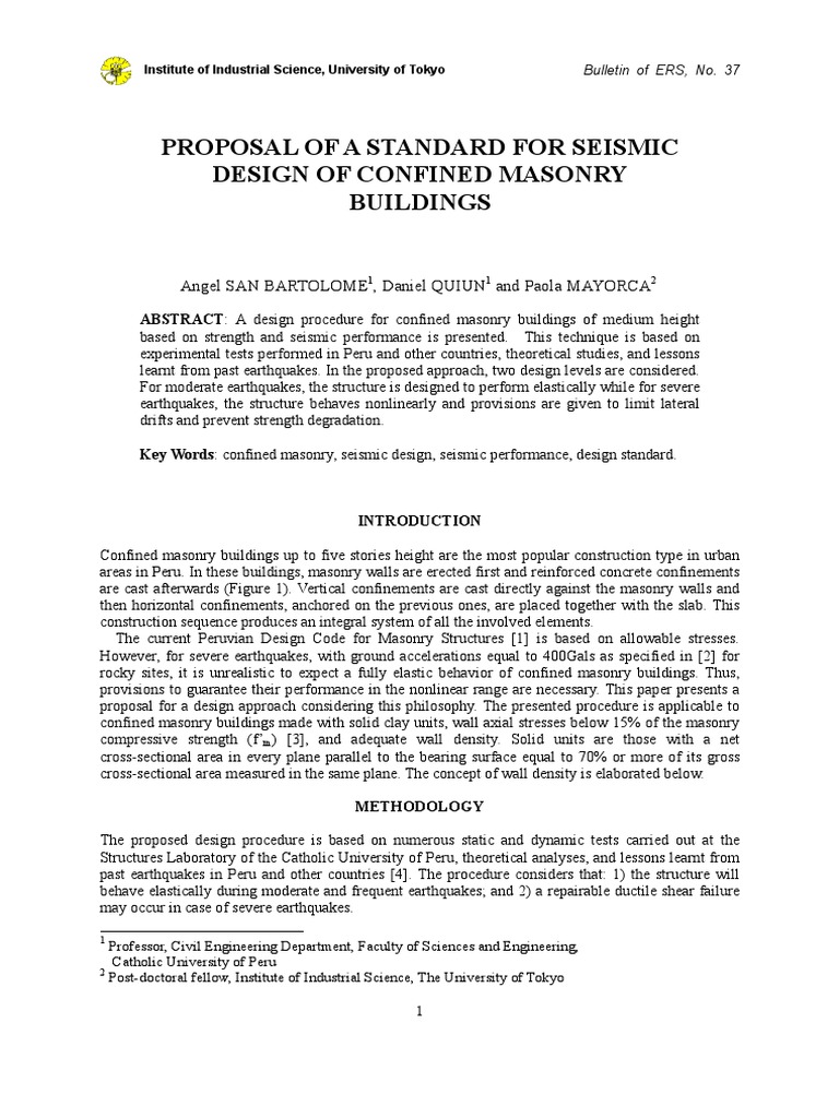 20070428-Masonry Design Proposal | PDF