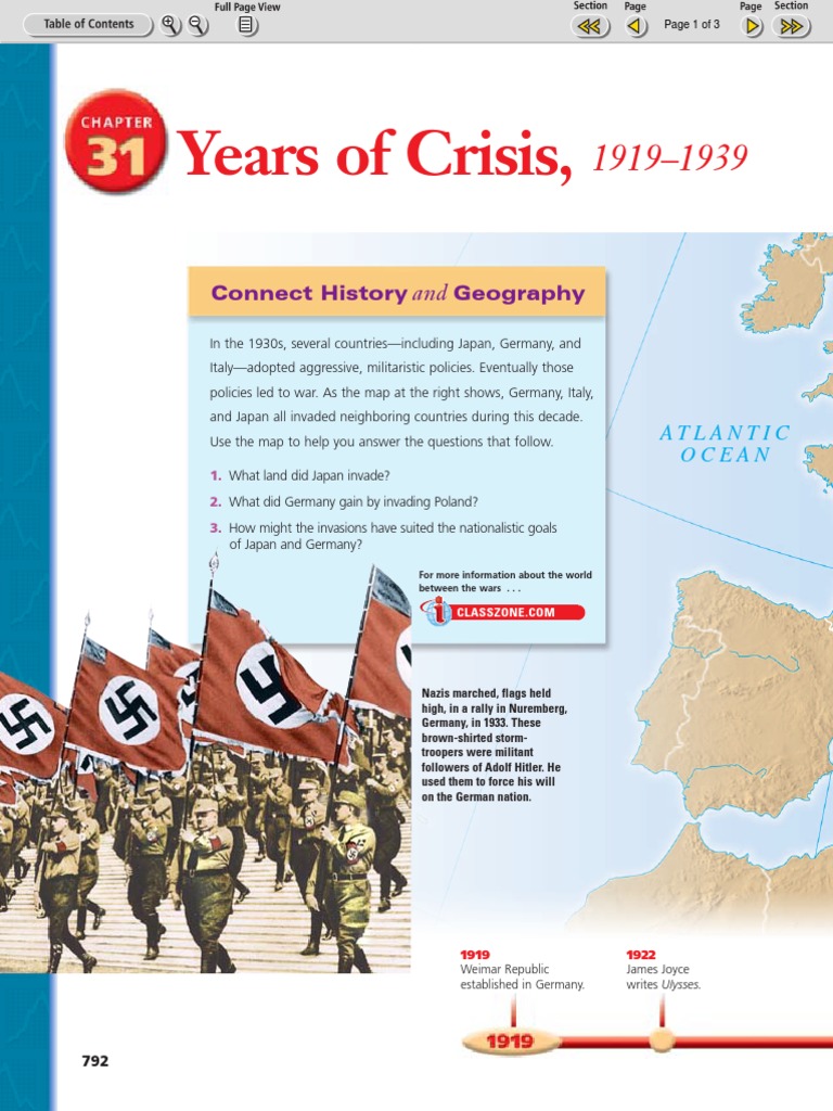 Chapter 31 | PDF | Great Depression | Weimar Republic