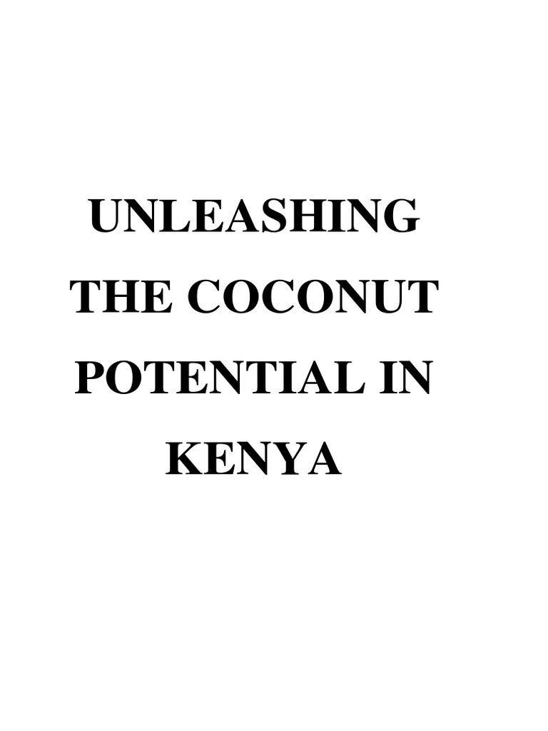 Coconut Handbook | PDF | Coconut | Coconut Oil