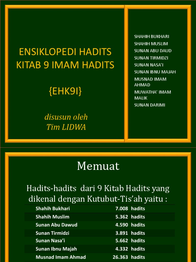 Kitab Hadits Digital | PDF