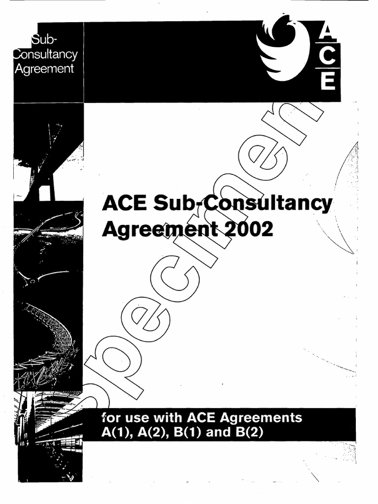 ACE Subconsultancy Agreement | PDF