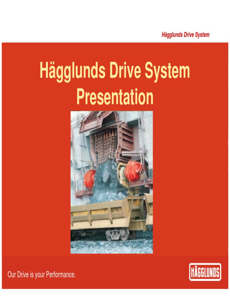 Hägglunds Drive System Overview | PDF | Transmission (Mechanics) | Belt ...